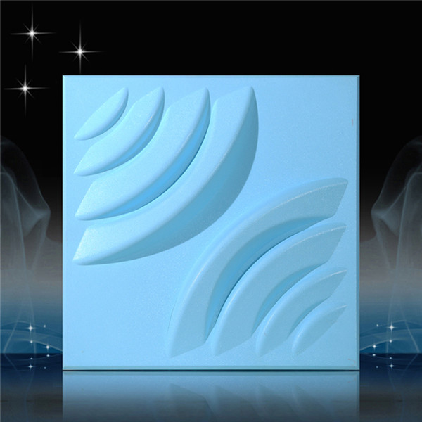 White Painted 3D PVC Wall Panels / Vinyl 3d Siding Wall Board For ...