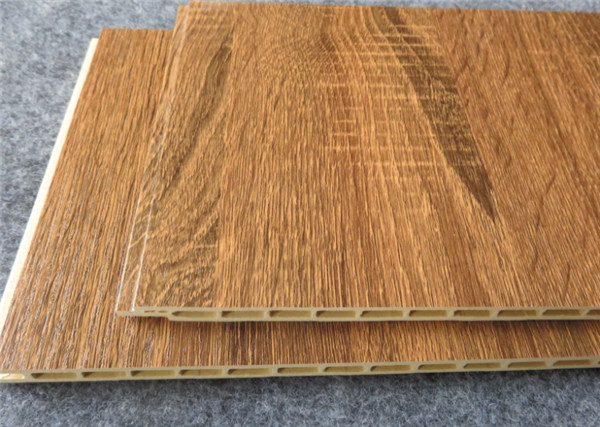 Bamboo WPC Wall Panel , Interior Decorative Integrated Wallboard Panel