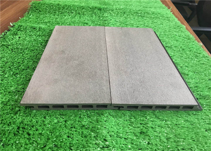 Green Plastic Composite Timber Cladding Panels / Siding Panel Wood ...